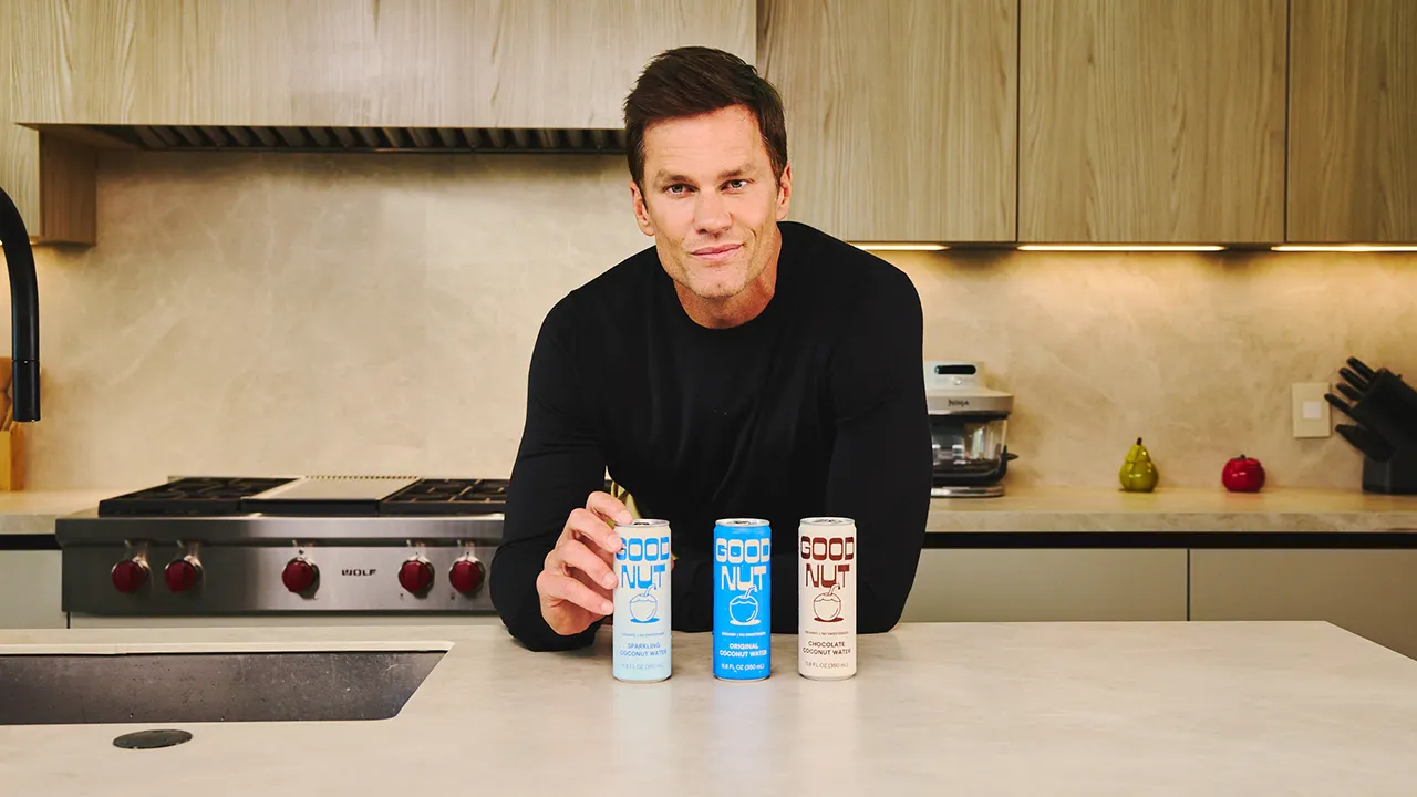 Tom Brady Unveils Good Nut: A New Line of Organic Coconut Water in ...